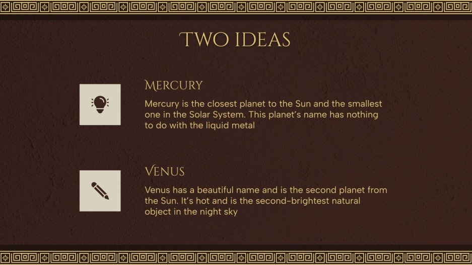Roman God: Mercury Presentation