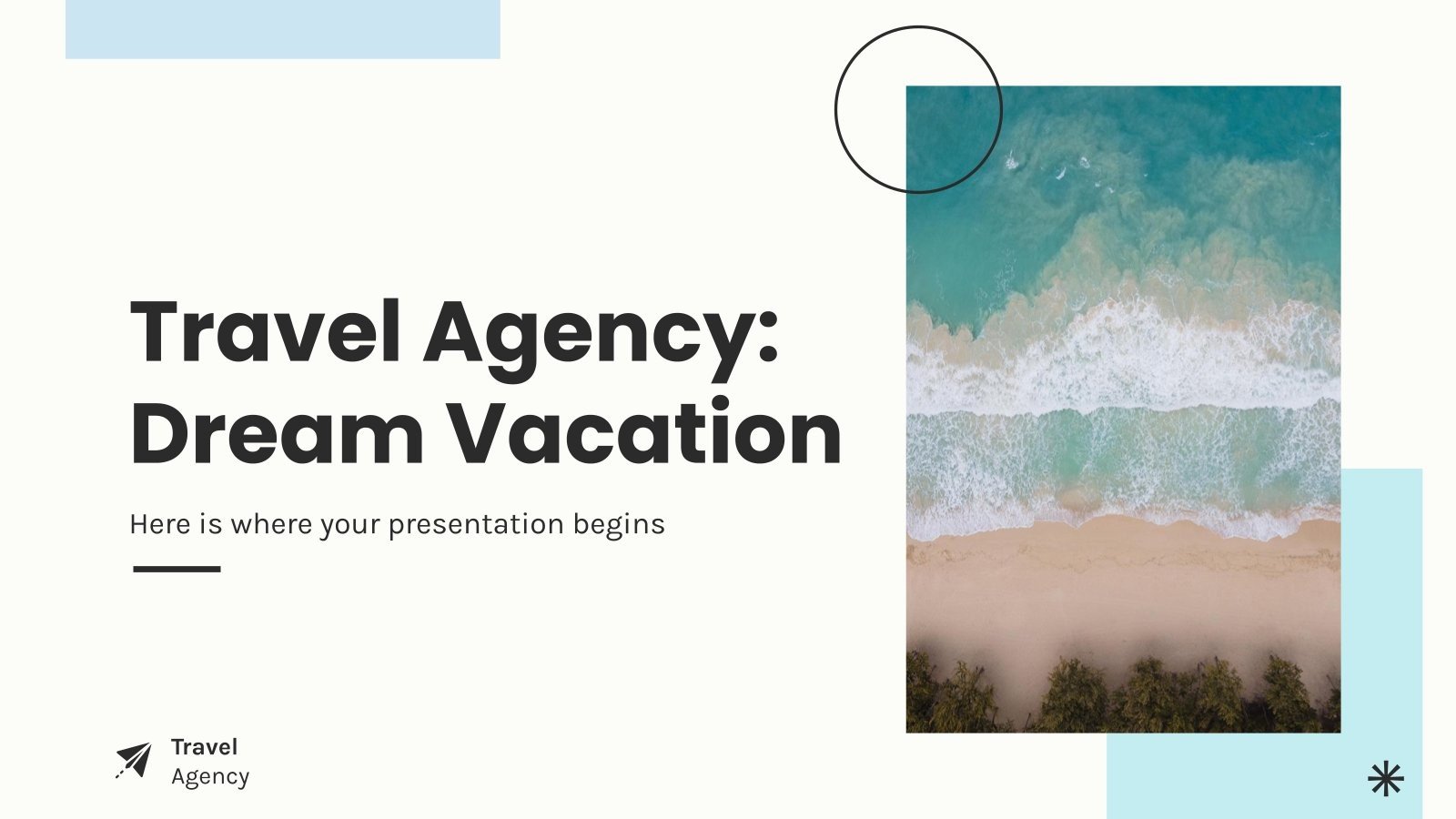 Free Google Slides & PPT presentation templates about vacation