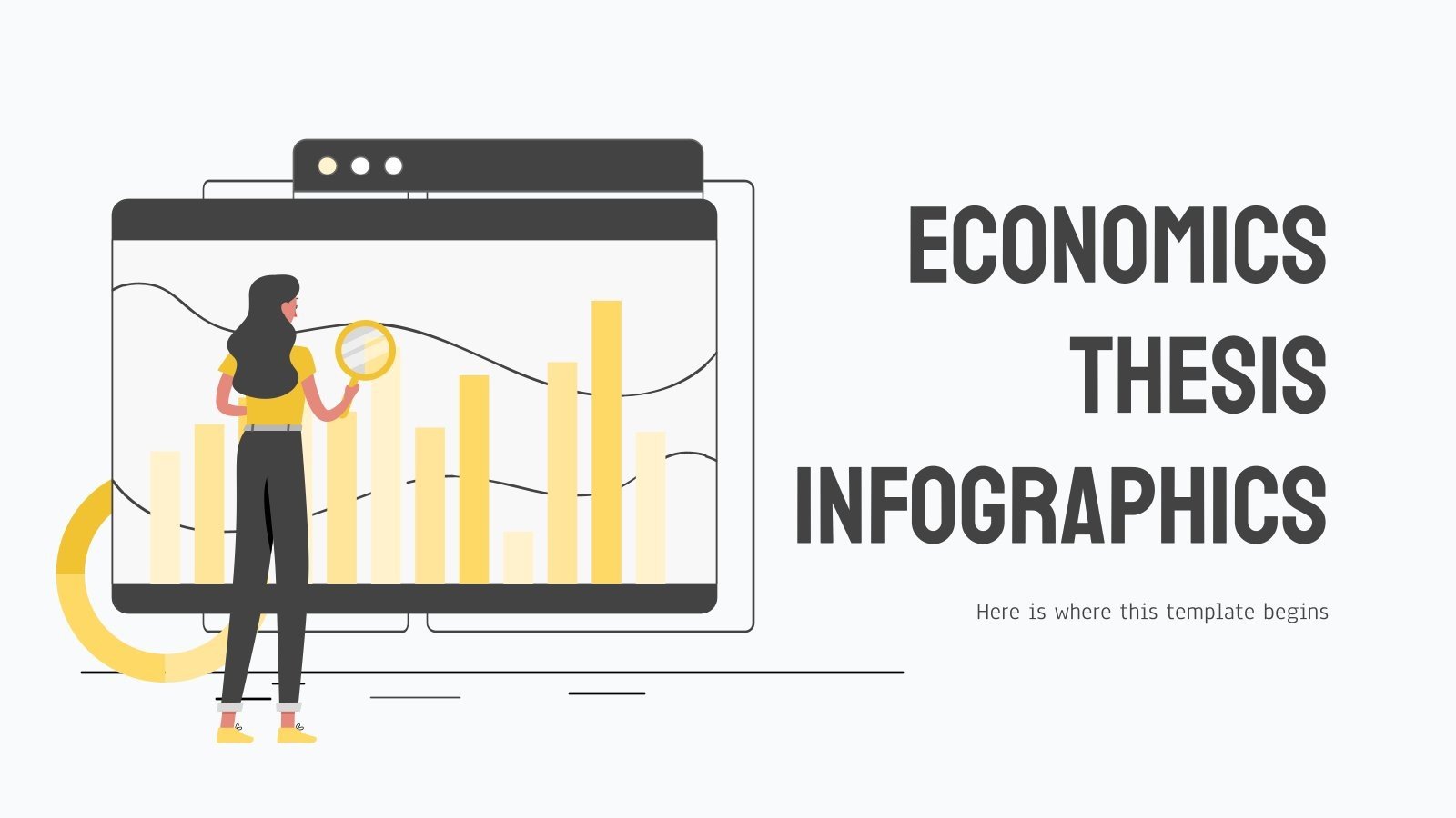 Economics Thesis Infographics Template