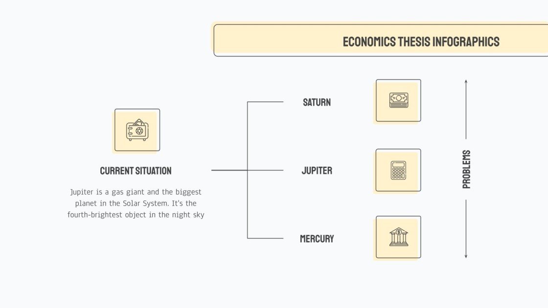 Economics Thesis Infographics Template
