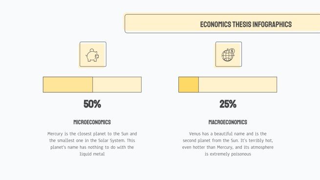 Economics Thesis Infographics Template