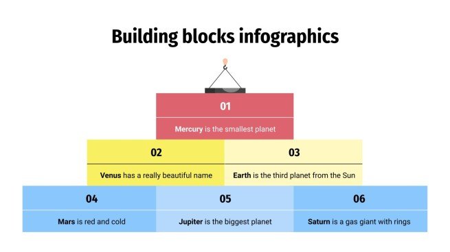 Building Blocks Infographics | Google Slides y PowerPoint