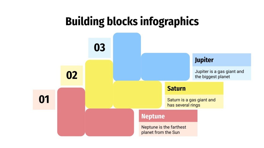 Building Blocks Infographics | Google Slides y PowerPoint