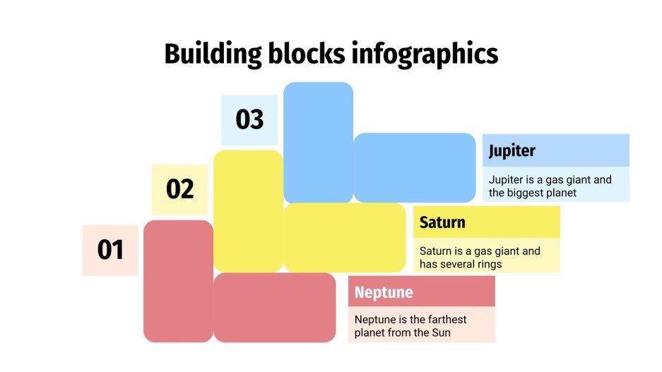 Building Blocks Infographics | Google Slides y PowerPoint