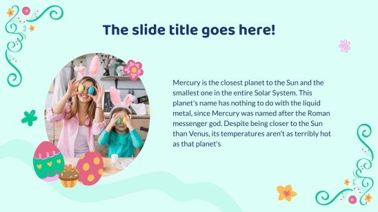 Pre-K Activities to Celebrate Easter Presentation