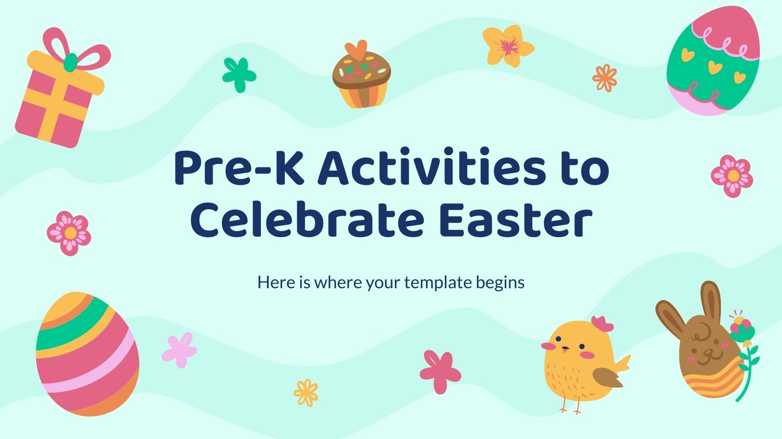 Modelos grátis de Páscoa para o Google Slides e PowerPoint