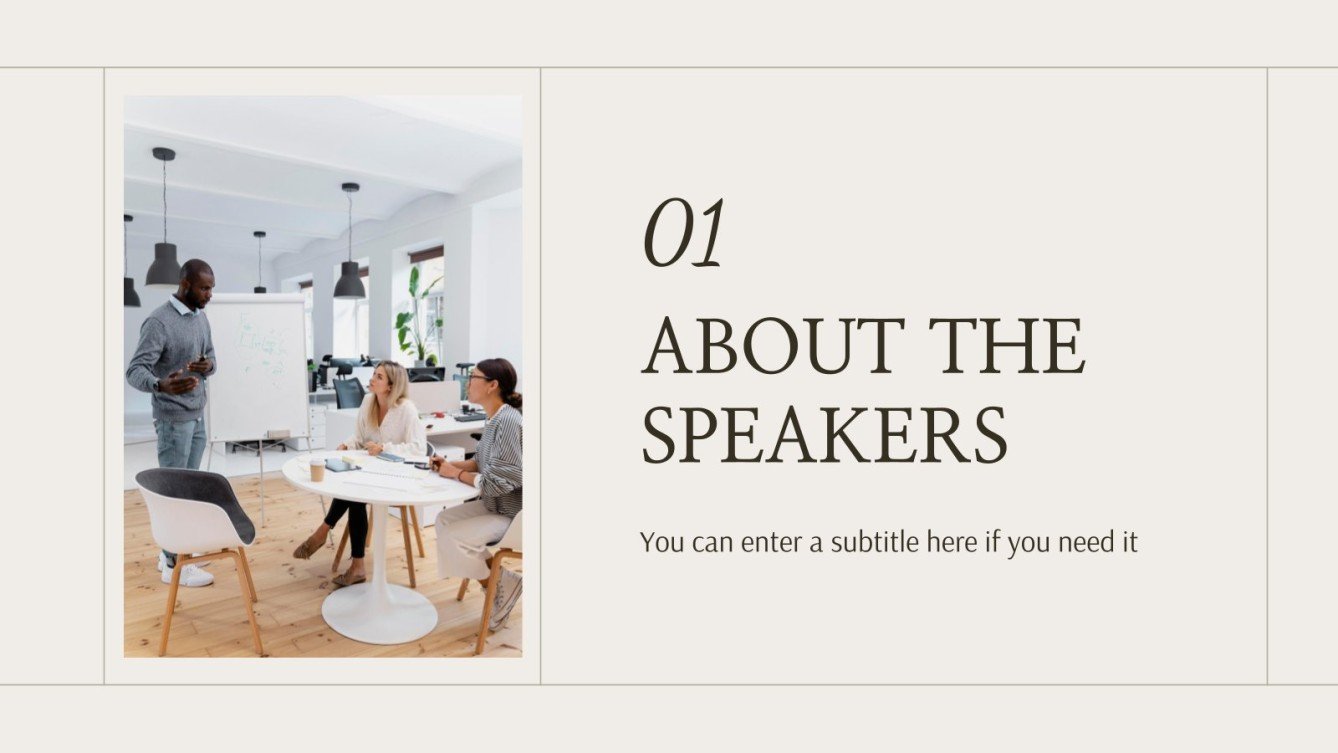 Elegant Conference Style Presentation