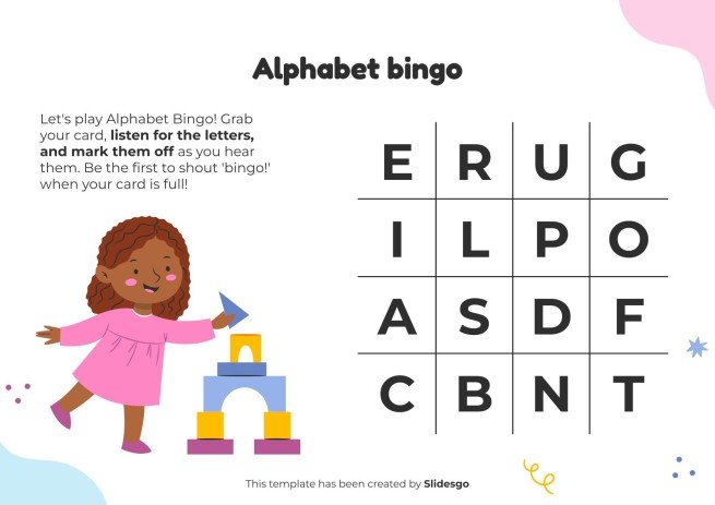 Activities to Celebrate Kindergarten Day Presentation