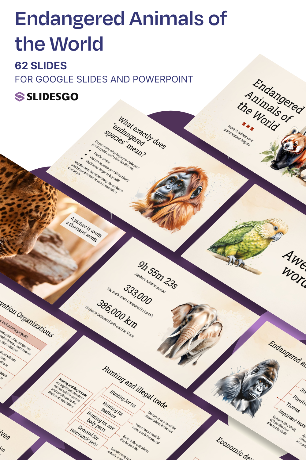 Endangered Animals of the World Presentation