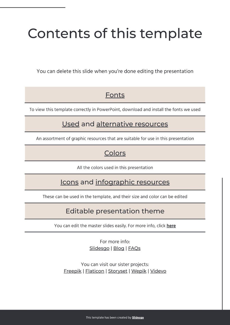 Product Data Sheet Design Presentation