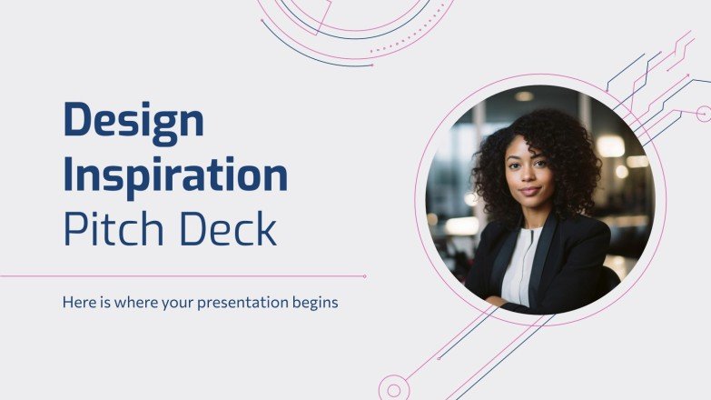 Design Inspiration Pitch Deck Presentation
