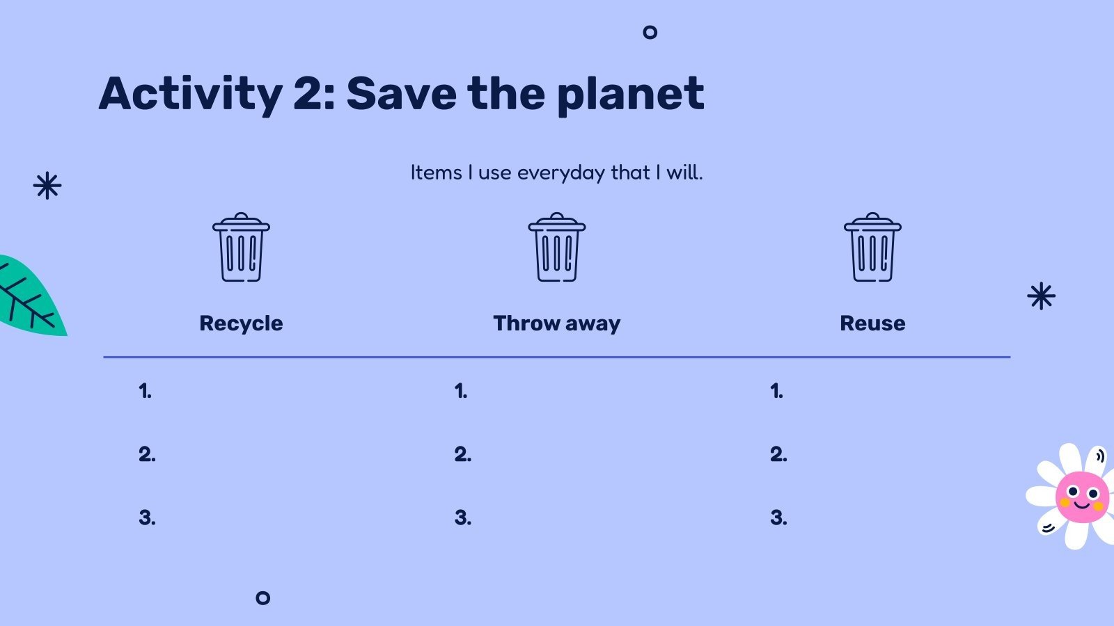 Elementary Activities for International Mother Earth Day