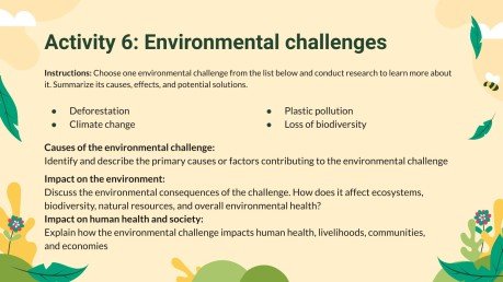 Middle School Activities for International Mother Earth Day