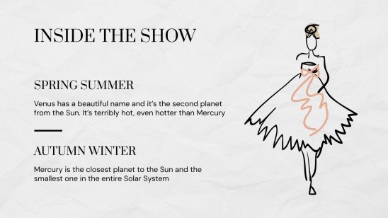 Défilé de mode à Paris | Google Slides et PowerPoint