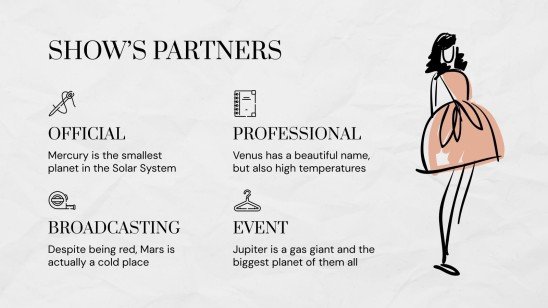 Défilé de mode à Paris | Google Slides et PowerPoint