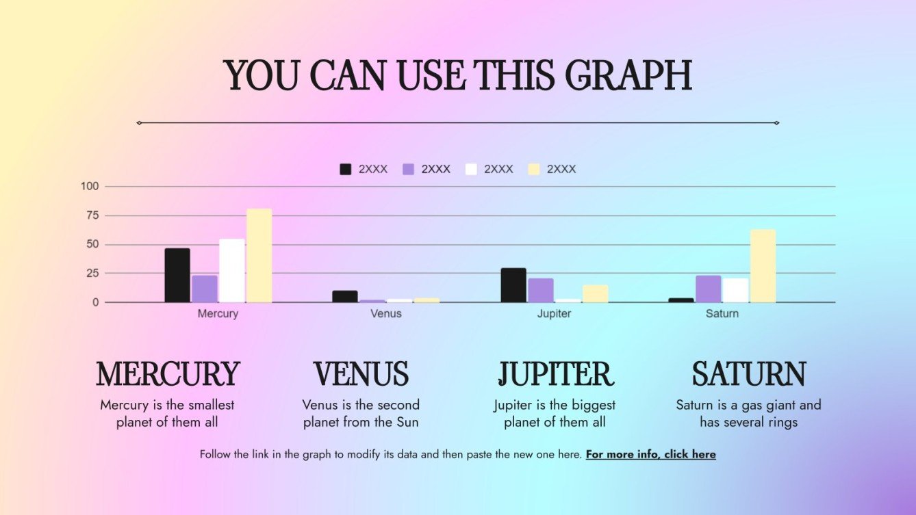 Elegant Pastel Gradient Backgrounds Marketing Basic Template