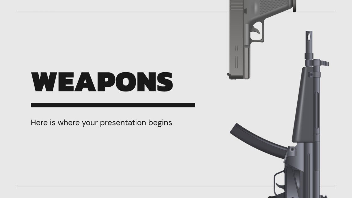 Weapons Presentation