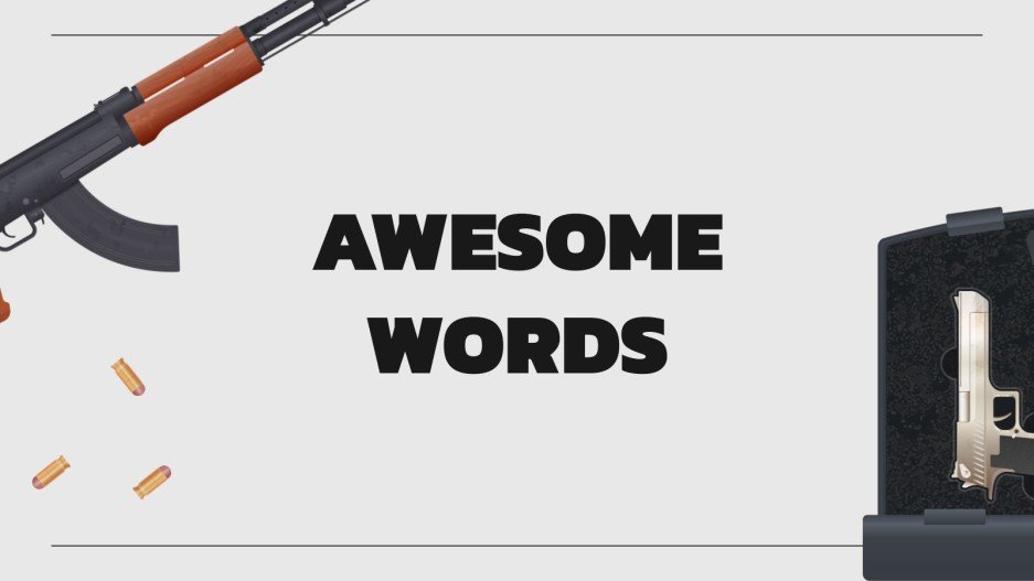 Weapons Presentation