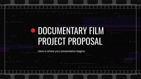 Documentary Film Project Proposal Presentation