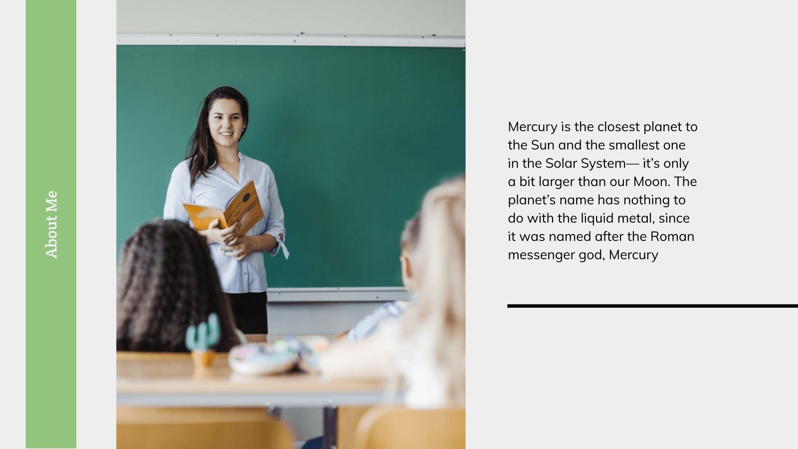 Teacher Resume Google Slides Theme and PowerPoint Template