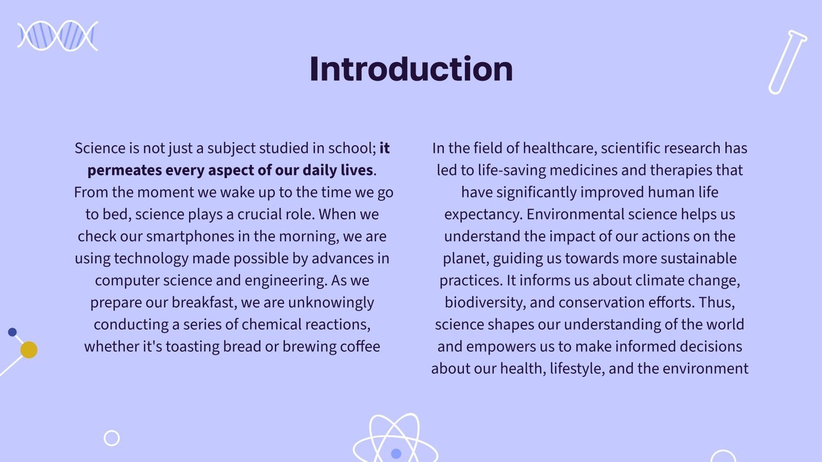 DNA Lesson for Middle School Presentation