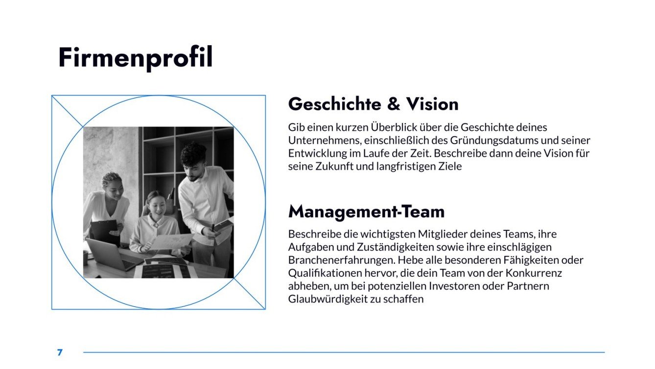 Contrasted Grayscale Business Plan Presentation