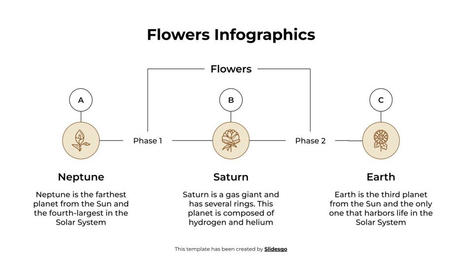 Flowers Infographics Template