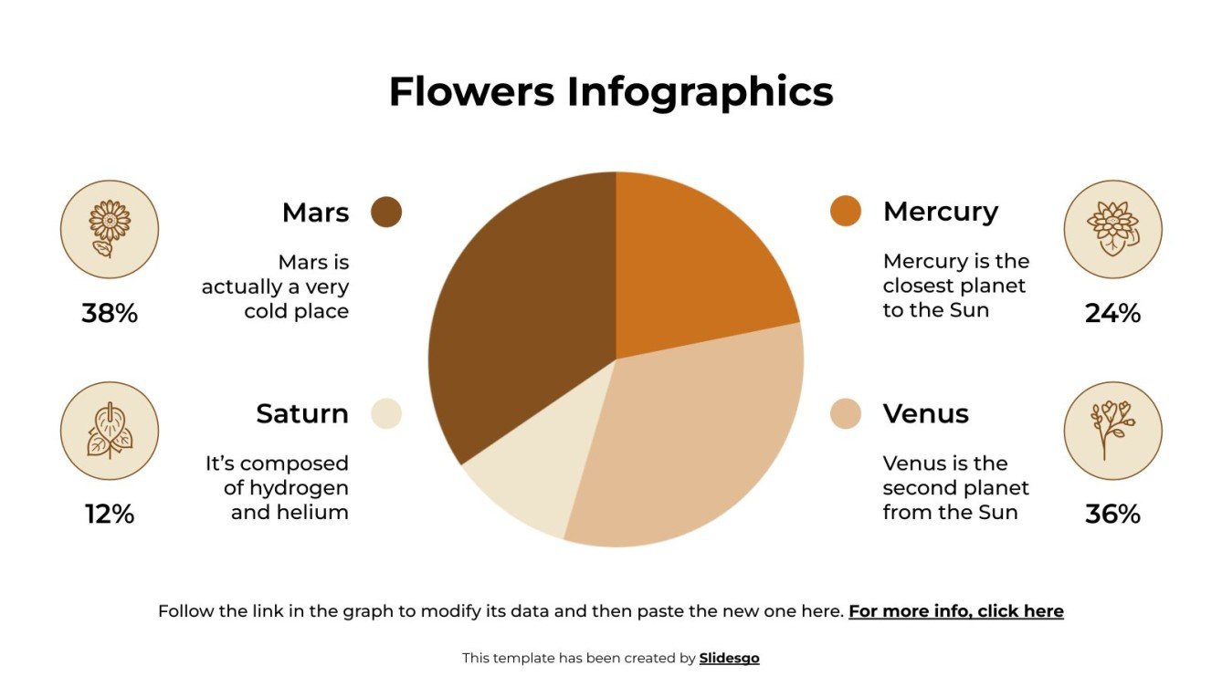 Flowers Infographics Template