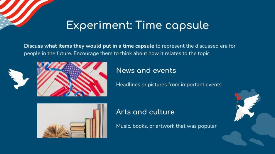 Memorial Day Break - Template for Elementary Presentation