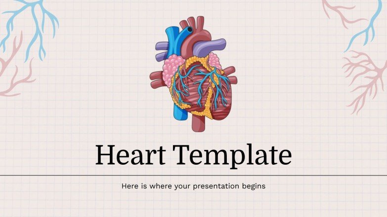 Heart Template Presentation