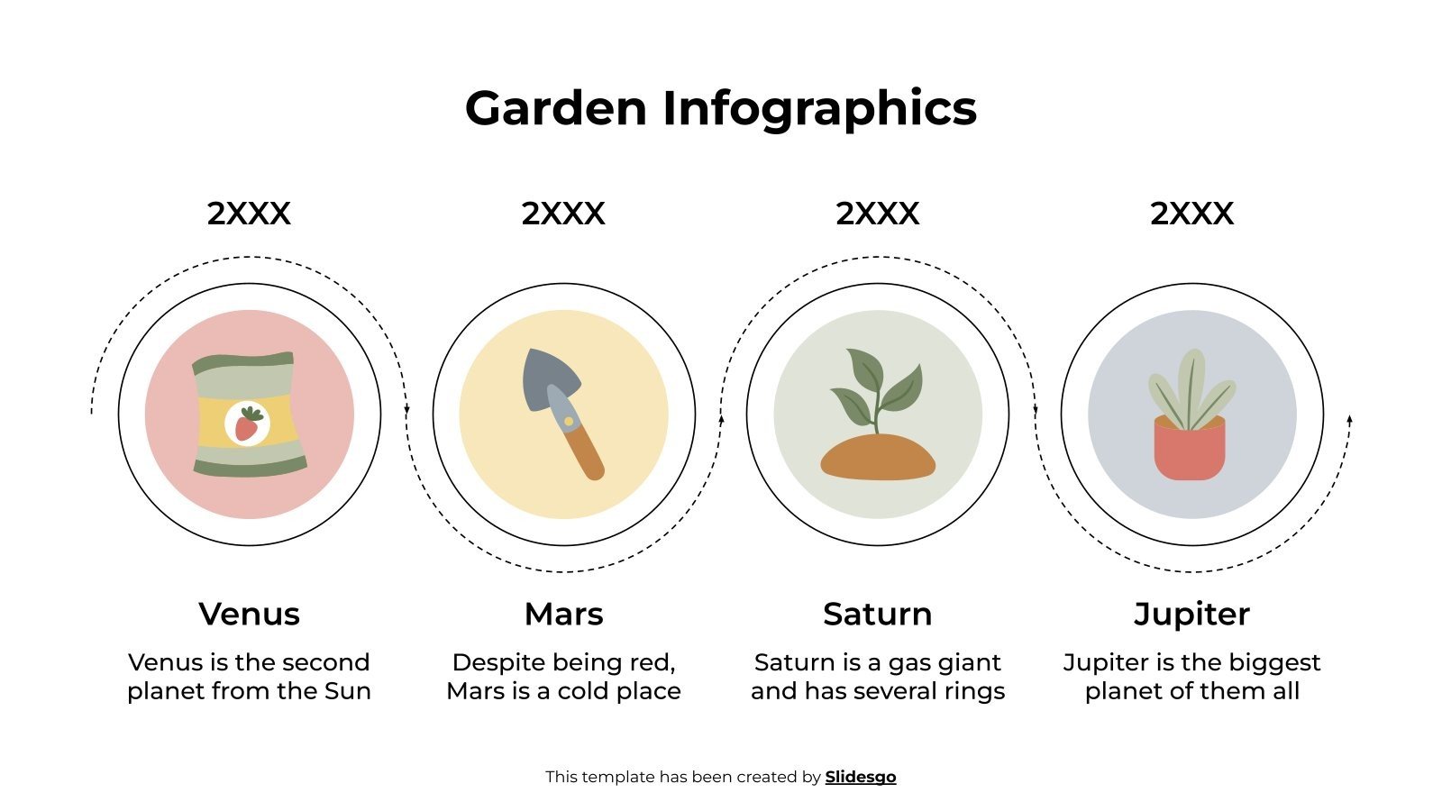 Garden Infographics Template