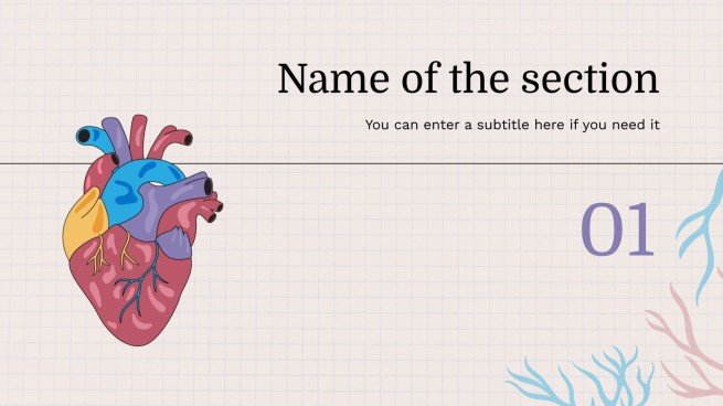 Heart Template Presentation