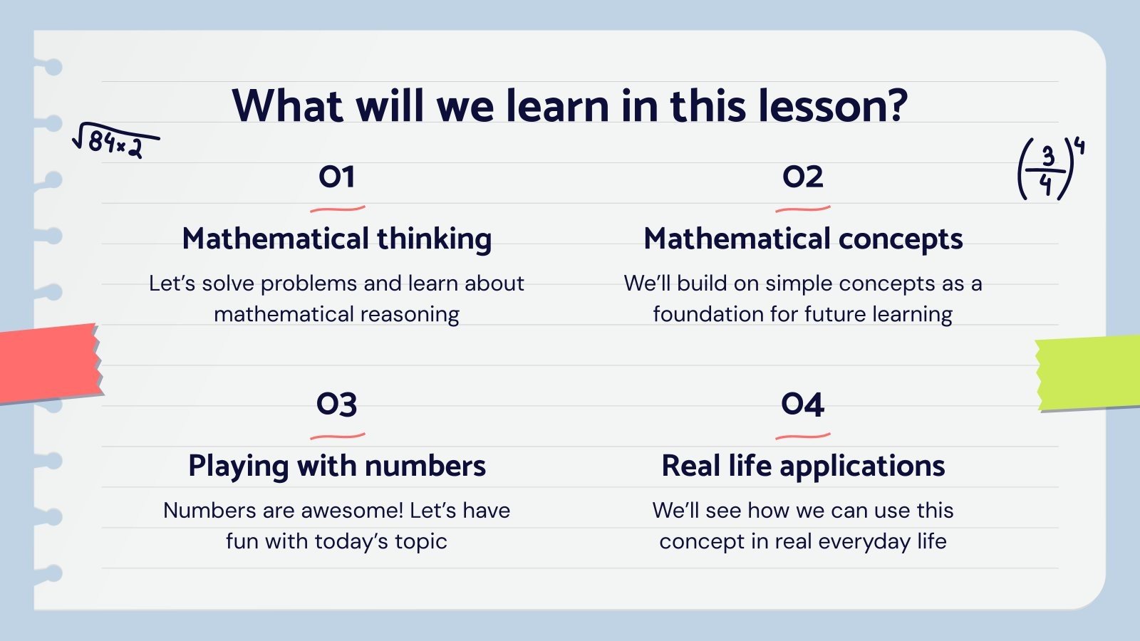 Mathematical Operations and Expressions - 4th Grade
