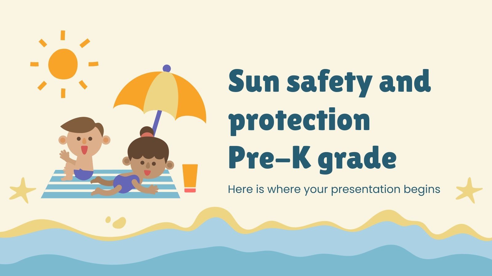 Free Sun-related templates for Google Slides and PowerPoint