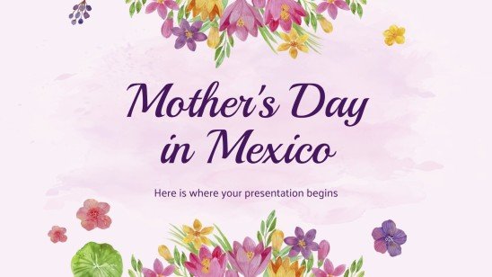Mother's Day in Mexico Presentation