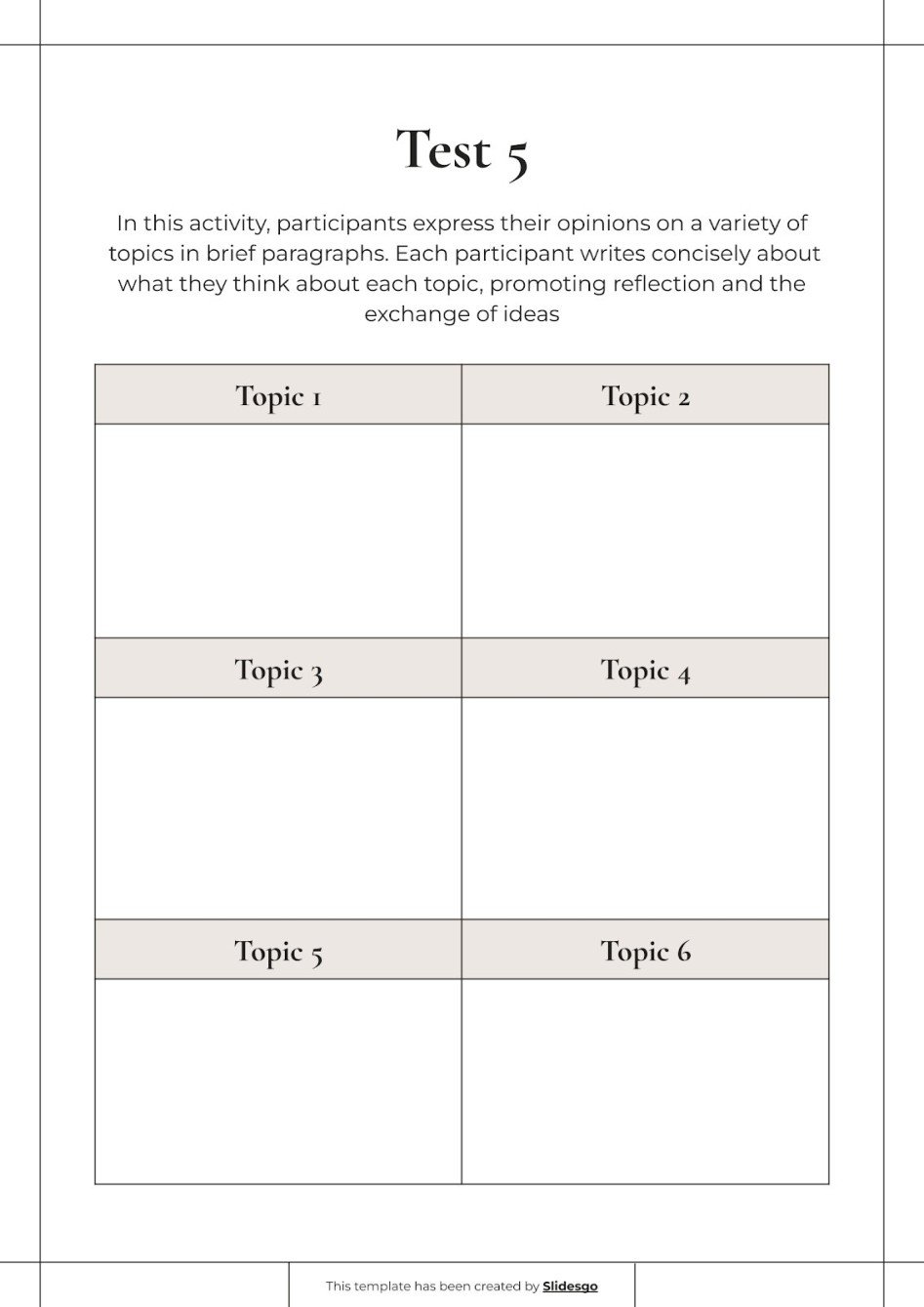 End of School Year Break Tests for College Presentation