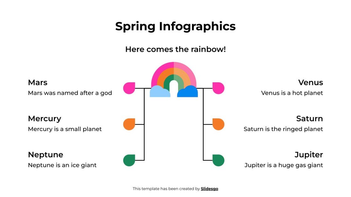 Spring Infographics Template