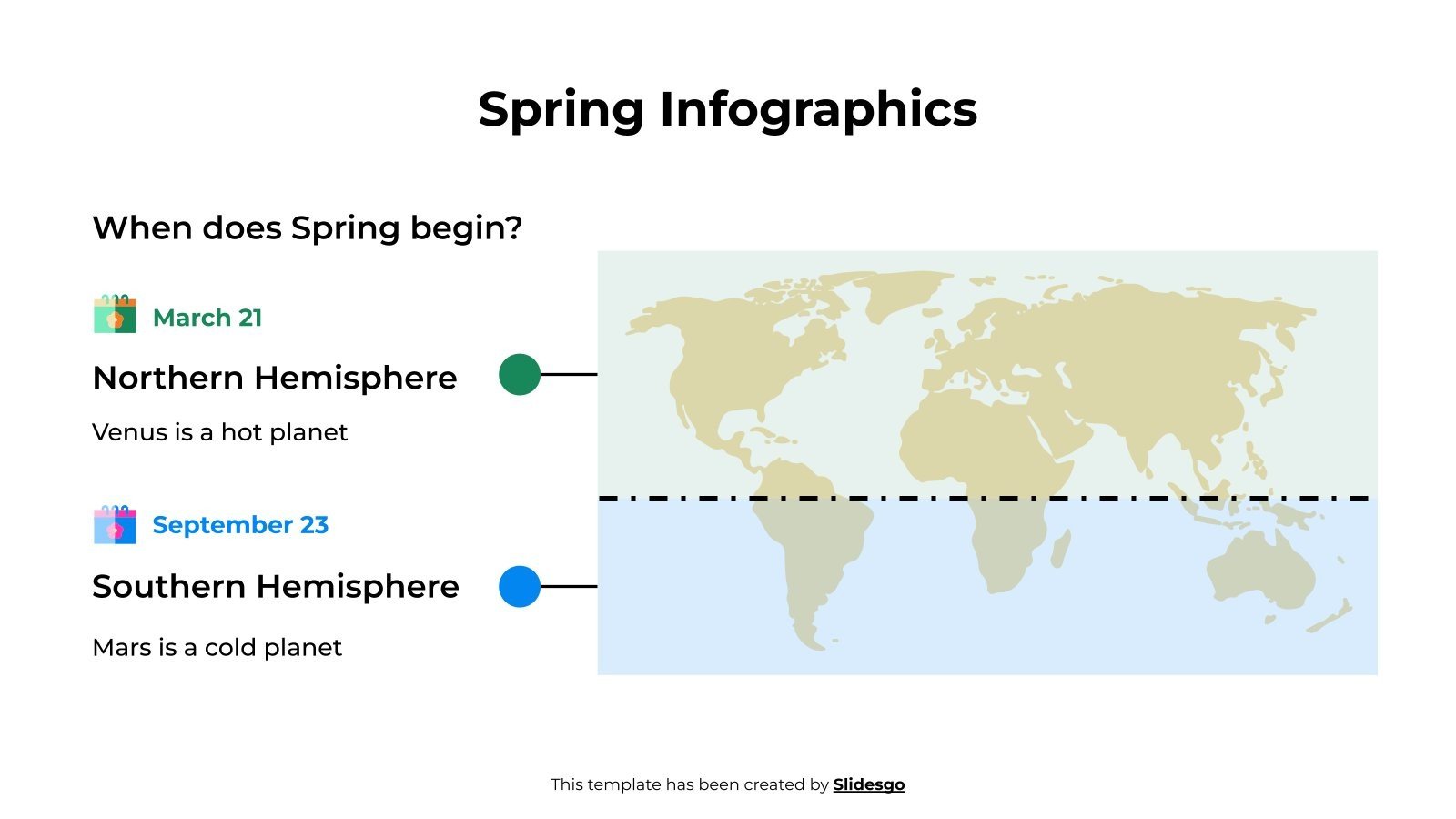 Spring Infographics Template