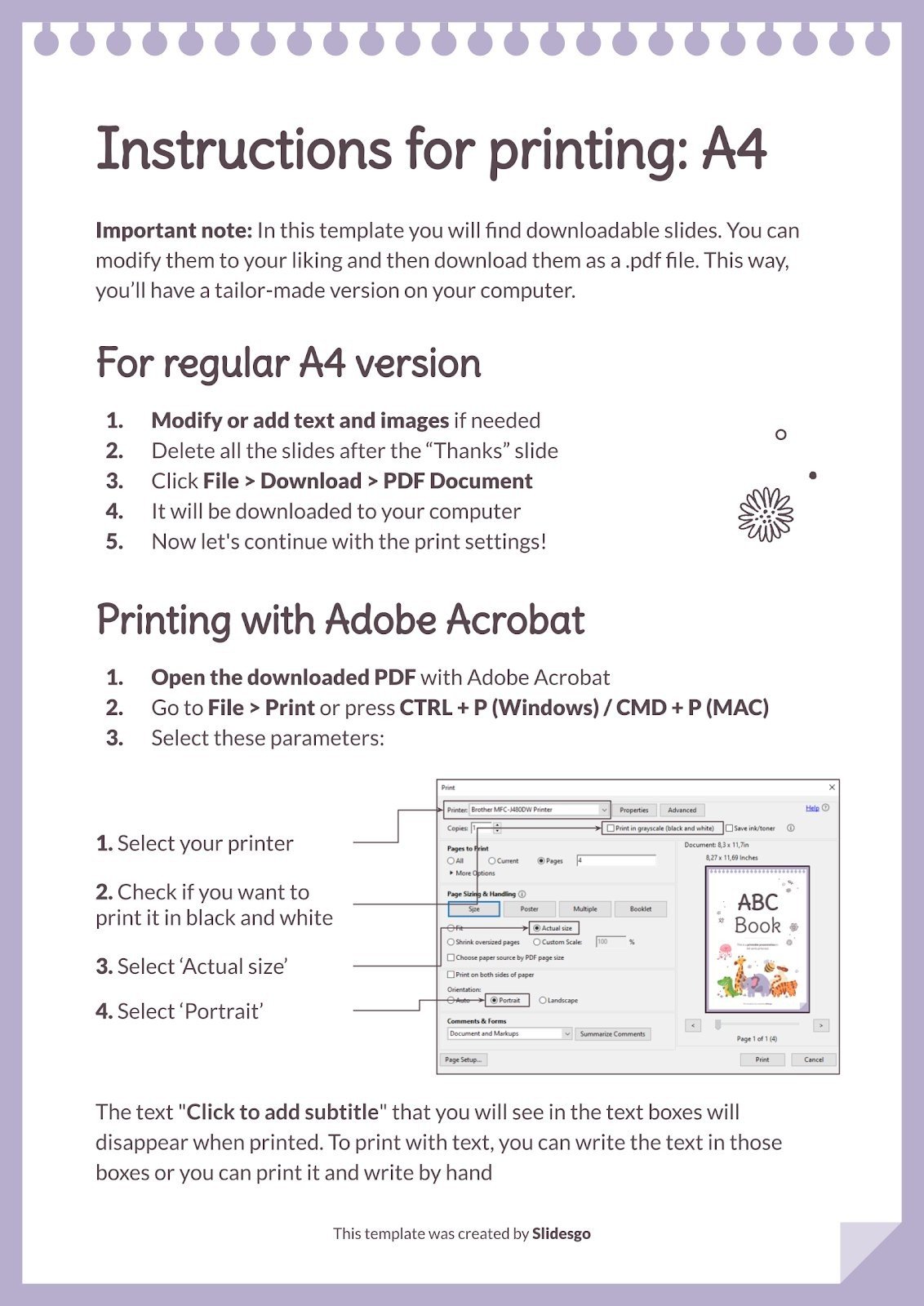 ABC Book | Google Slides & PowerPoint template