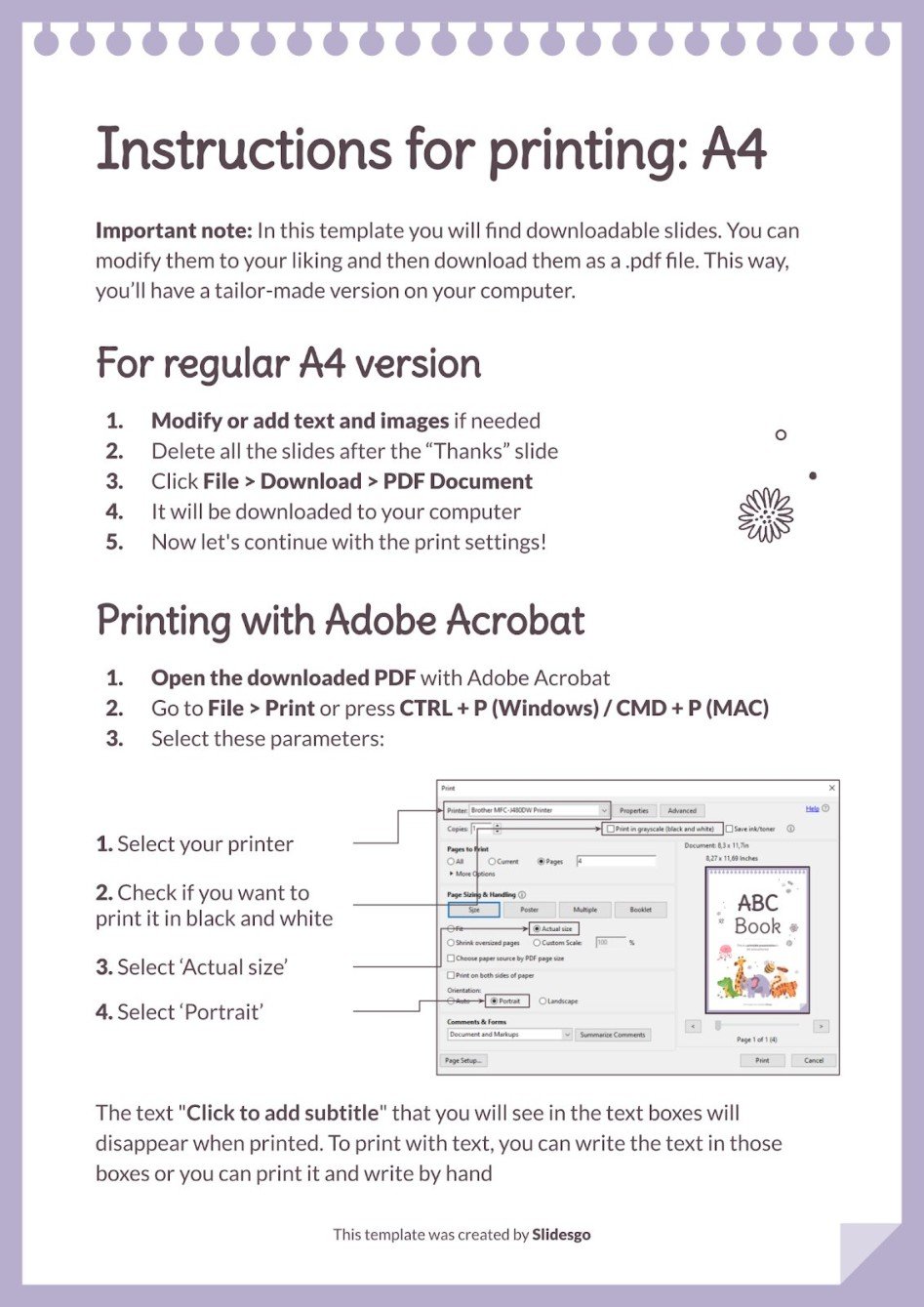 ABC Book | Google Slides & PowerPoint template