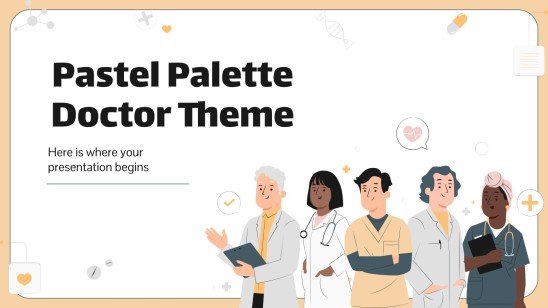 Pastel Palette Doctor Theme Presentation