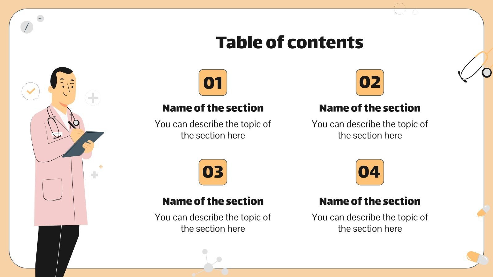 Pastel Palette Doctor Theme Presentation