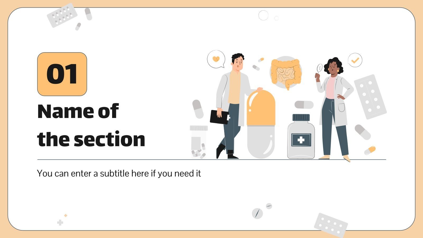 Pastel Palette Doctor Theme Presentation