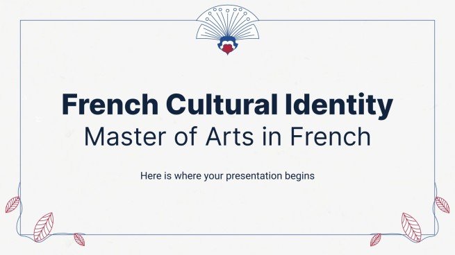 French-related Free Google Slides & PowerPoint Templates