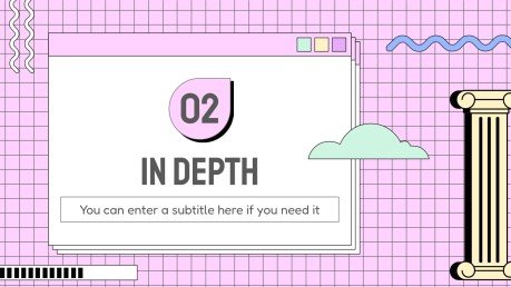 Cute and Pastel Grid Newsletter | Google Slides & PowerPoint