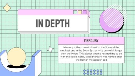 Cute and Pastel Grid Newsletter | Google Slides & PowerPoint