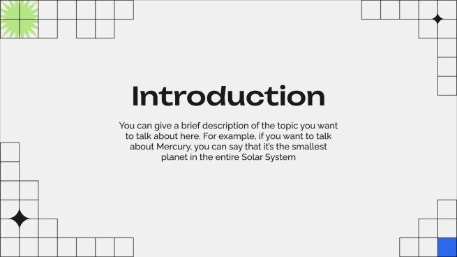 Cool Background Grid Slides Presentation