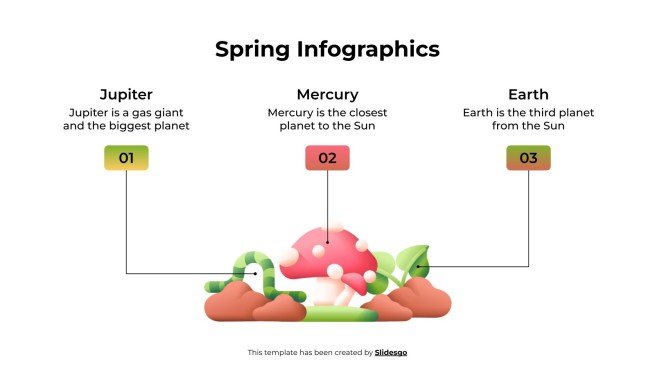Spring Infographics Template