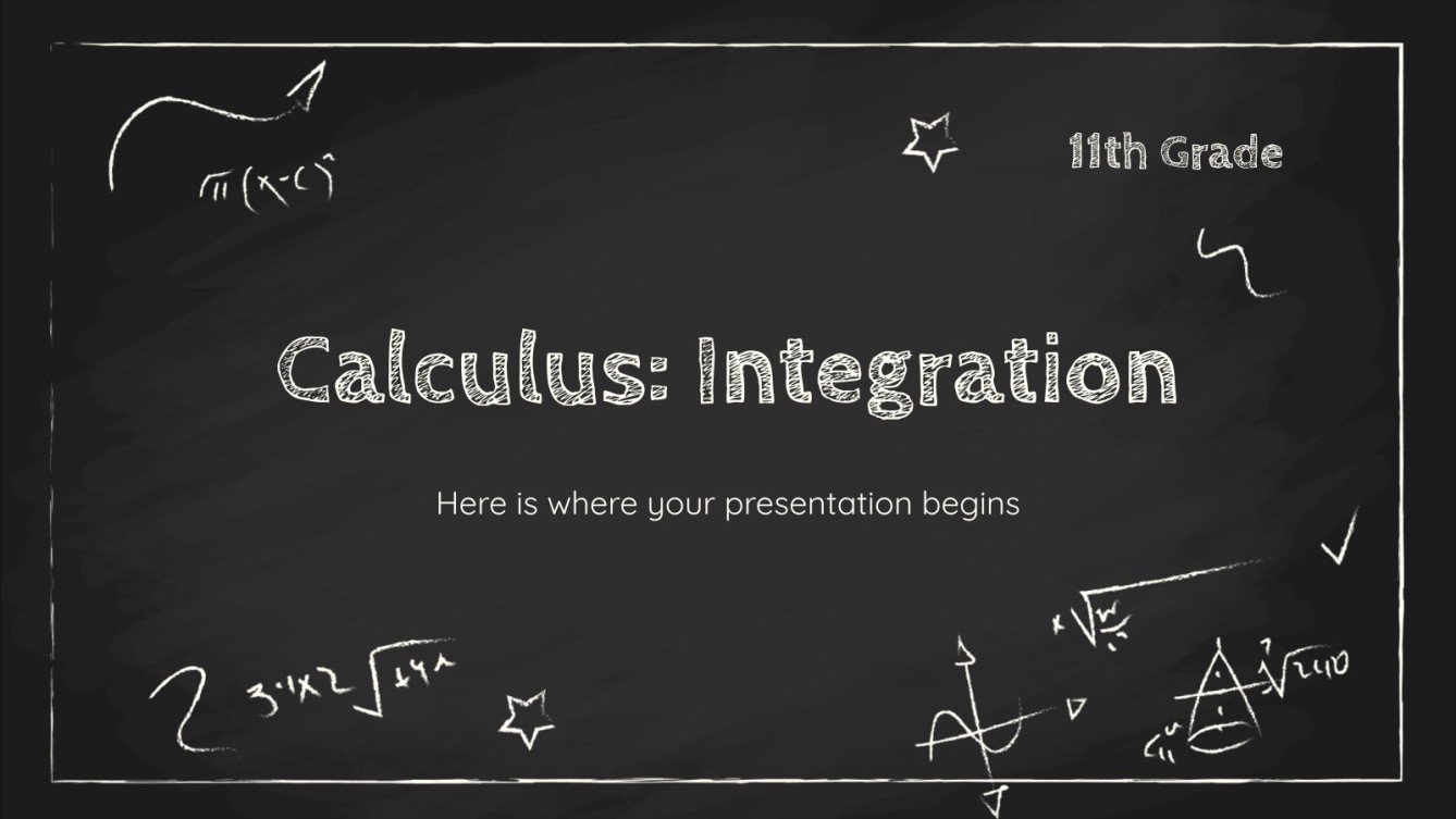 Calculus: Integration - 11th Grade Presentation