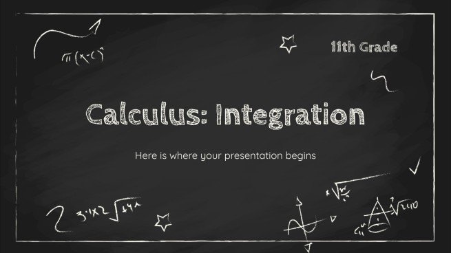 Calculus: Integration - 11th Grade Presentation
